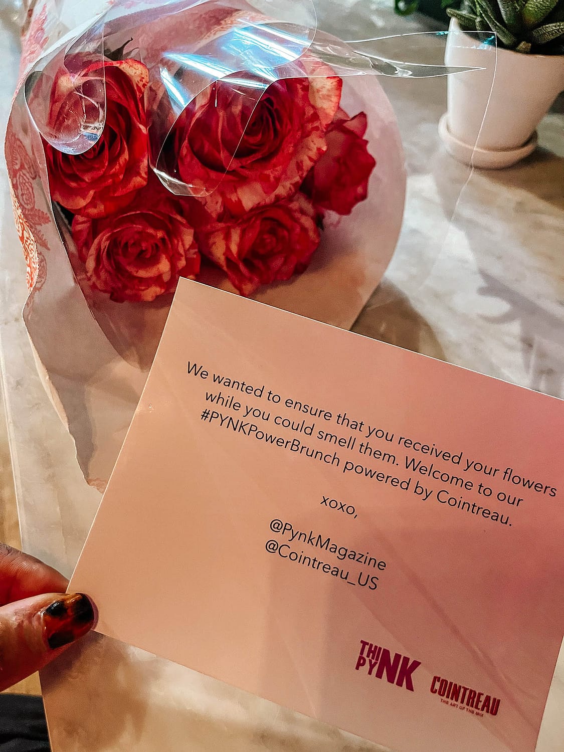 I attended the Pynk Power Brunch in NYC - Created by Fortune