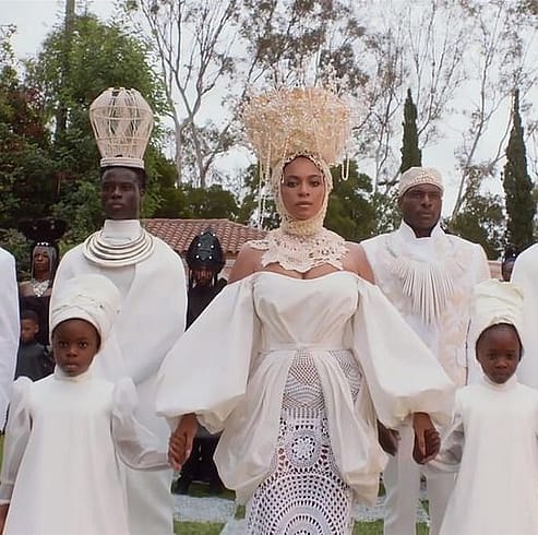 Black is King fashion credits - Created by Fortune